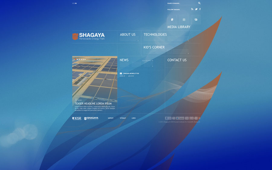 ele studio — Shagaya | Renewable Energy Park